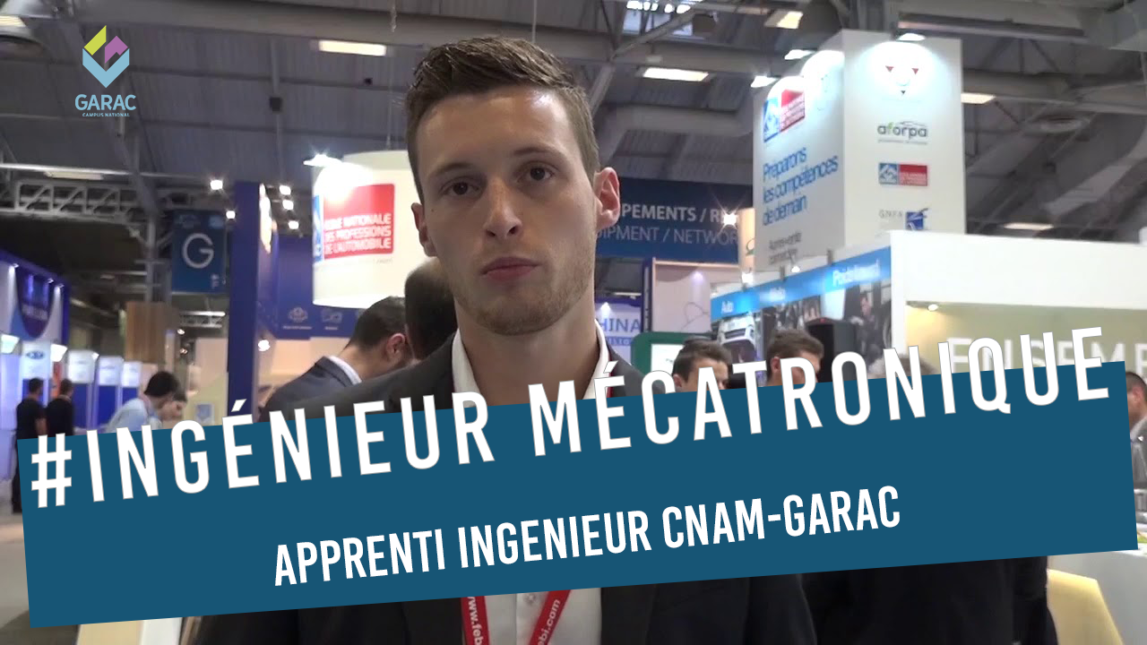 Formation ingénieur en mécatronique automobile | partenariat CNAM GARAC