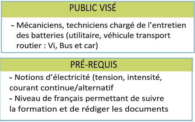 Formation initiale : La prévention du risque électrique sur batterie ...